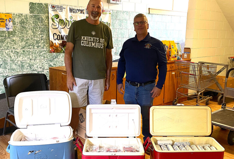 SV Knights of Columbus donate Fair pork generously to Food Pantry ...